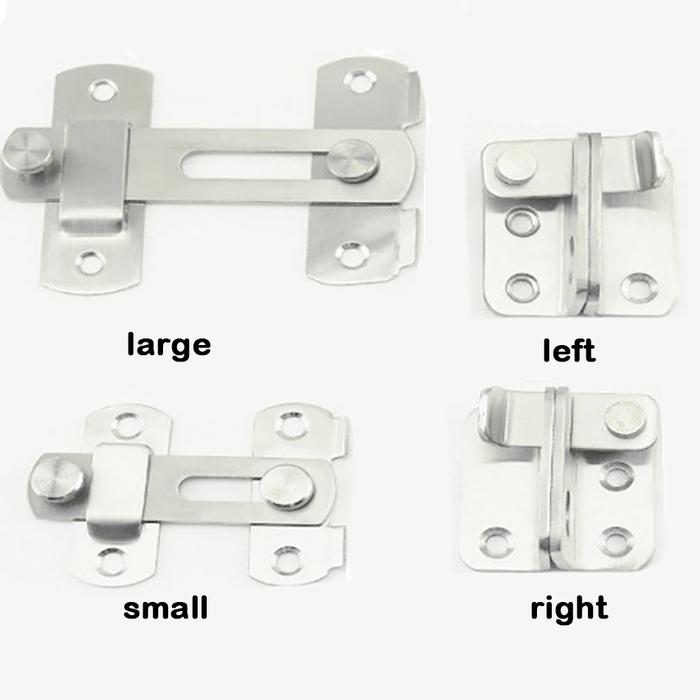 Jual Guard Latch Bolt Sliding Door Lock Handle Stainless Steel Door ...