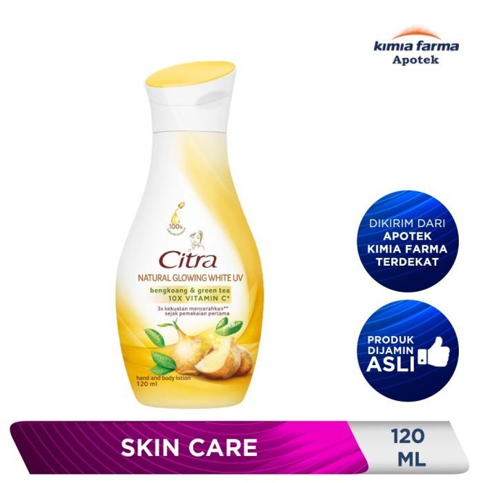 Jual CITRA HAND BODY LOTION NATURAL GLOWING WHITE UV 120 ML / LOTION TUBUH - Jakarta Timur ...