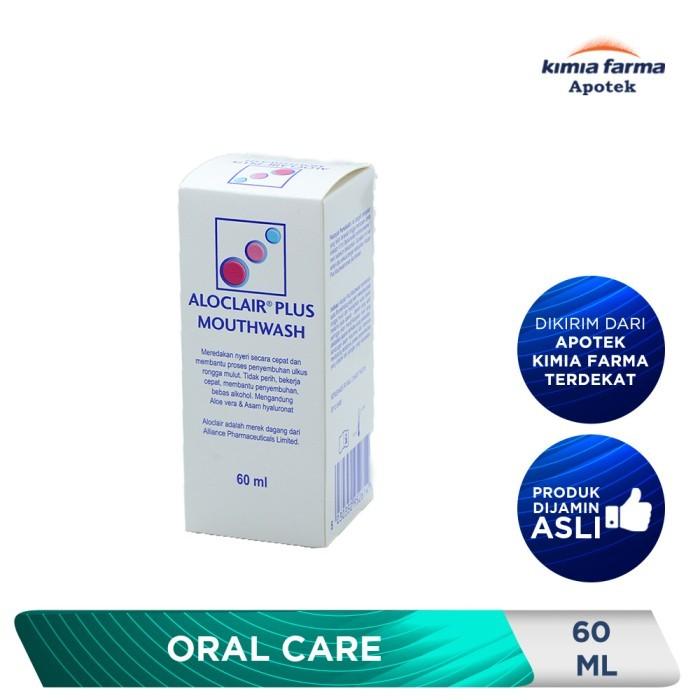 Jual ALOCLAIR PLUS MOUTHWASH 60 ML / OBAT KUMUR / KIMIA FARMA - Jakarta ...