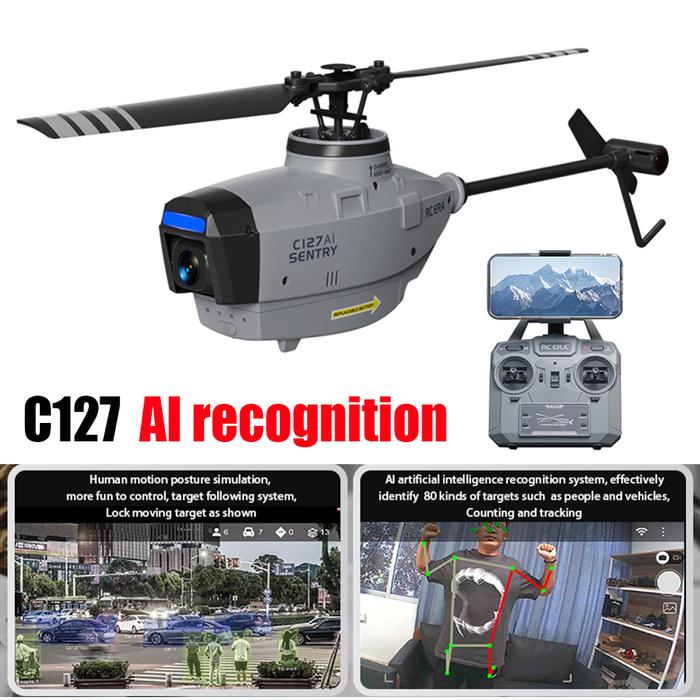 Jual RC ERA C127 AI Sentry Mini Spy Brushless Drone FPV with HD Camera ...