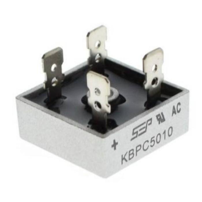 Jual JT-2024 DIODA KOPROK KBPC5010/50A.1000V DIODA BRIDGE RECTIFIER ...