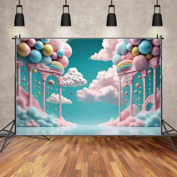 Jual New MOON.QG Candyland Cast One Birthday Backgrounds Baby - Jakarta ...