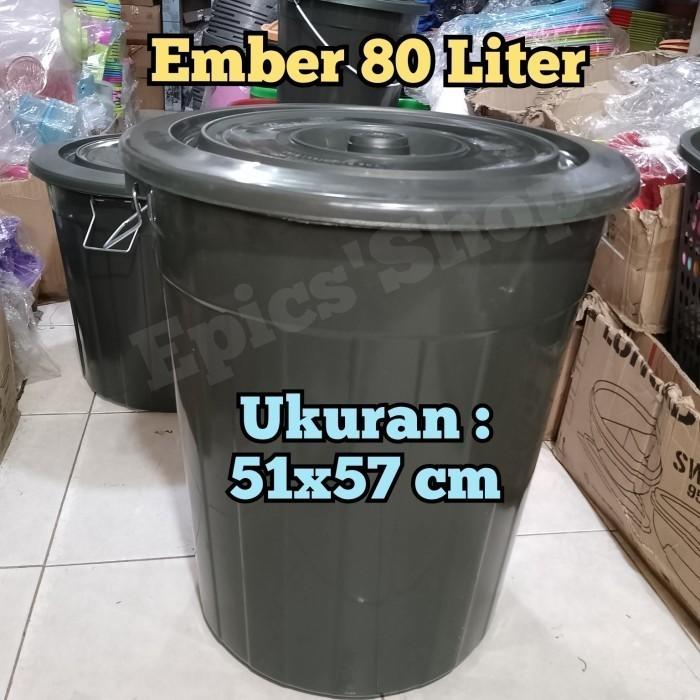 Jual Ember Polaris 25 Liter,30L,60L & 80 Liter / Ember Plastik + Tutup ...