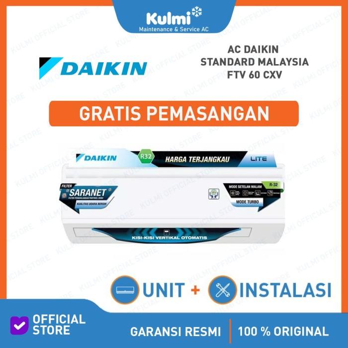 Jual AC DAIKIN FTV-60SV 2,5PK + PASANG AC 2,5 PK DAIKIN FTV 60 Non Inverter - Jakarta Barat ...