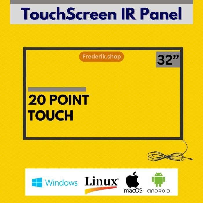 Jual Touchscreen Overlay Panel 32" Inch Atau Touch Screen Ir Overlay ...