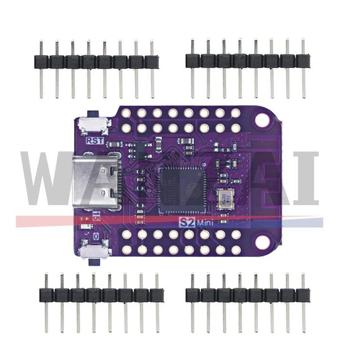 Jual Promo ESP32 S2 Mini WIFI Board Based ESP32-S2FN4R2 ESP32-S2 4MB FLASH 2MB PSRAM MicroPython ...