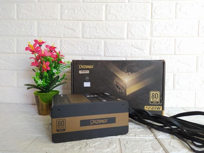 Jual Power Supply Dazumba 550 Watt Modular 80 Plus Gold 24K Pure Gold ...