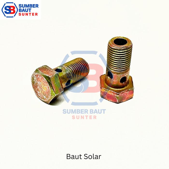 Jual m10 x 1.00 x 20 h - 14 lubang 4 kunci 14 baut solar - Jakarta ...