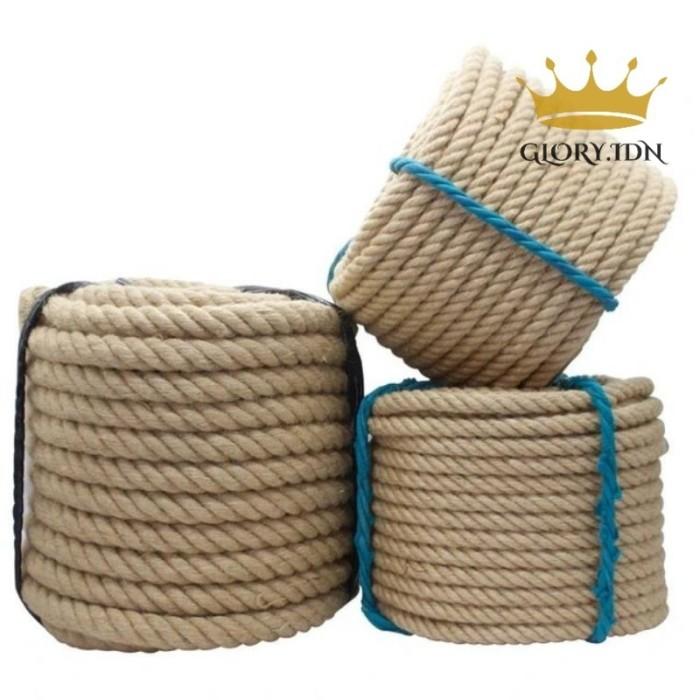 Jual Tali Tambang Besar 16-30MM Per Roll Rami Goni Panjang 50 Meter ...