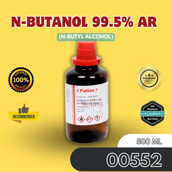 Jual n-Butanol 99.5% AR (n-Butyl Alcohol) | C4H10O, 500 ml - ABL - Kab ...