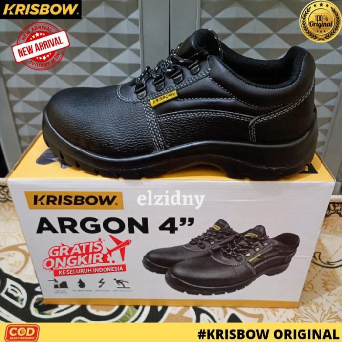 Jual SEPATU SAFETY KRISBOW ARGON 4" ORIGINAL 100% | SAFETY SHOES ...
