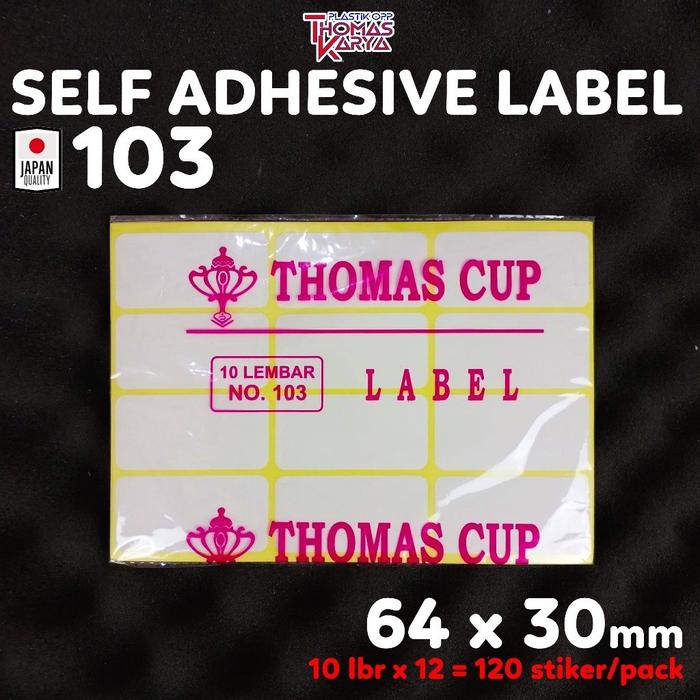 Jual BUNDLE 25 PACK Label Stiker 103 105 107 121 128+ isi 5000 Lembar ...