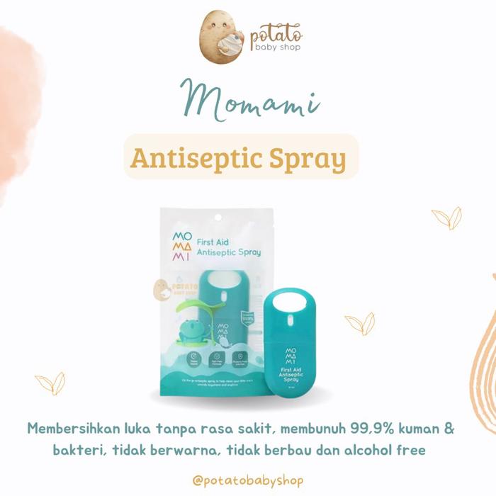 Jual Momami First Aid Antiseptic Spray - Spray Luka Momami - Kab. Deli ...
