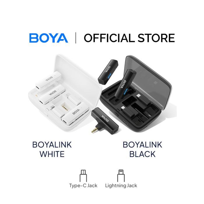 Jual Boya Link All In One 2.4Ghz Dual Channel Wireless Microphone ...