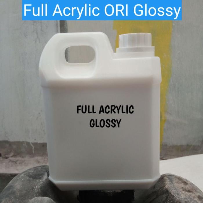 Jual LEM BINDER FULL ACRYLIC GLOSSY PENGUAT CAT TEMBOK GAALUM METAL ...