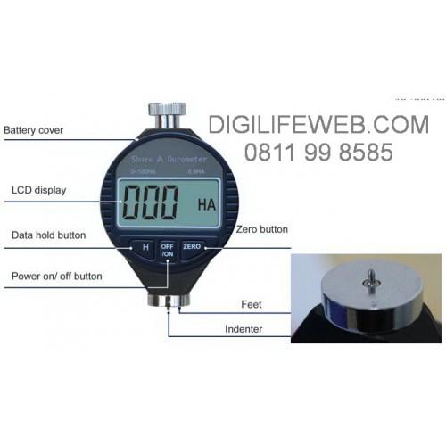 Jual Durometer Shore D - Hardness Tester - Ukur Kekerasan Material ...