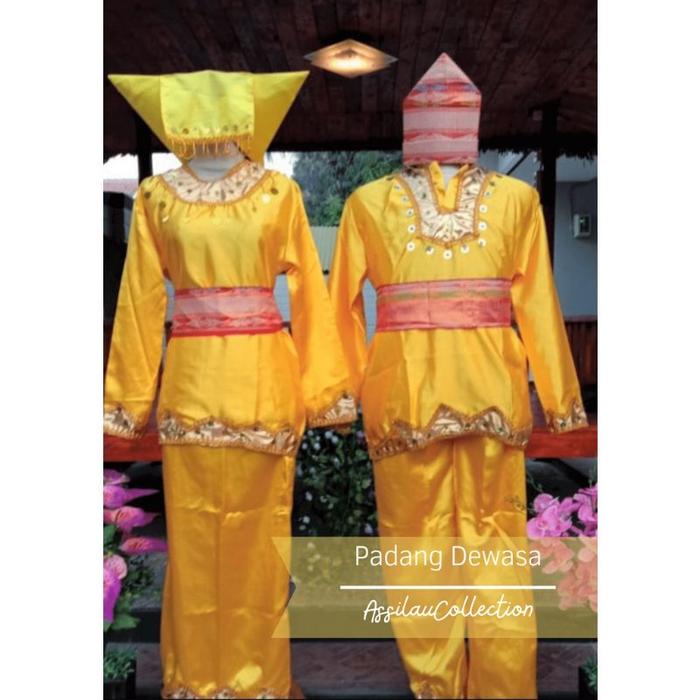 Jual Pakaian Tradisional Sumatera Barat/Padang//Baju adat Sumatera ...