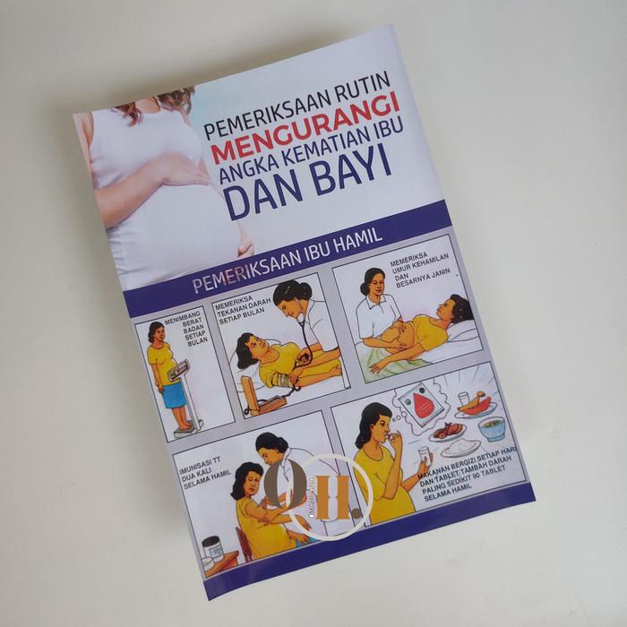 Jual Poster Kebidanan - Poster Pemeriksaan Ibu Hamil - Poster Ibu dan ...
