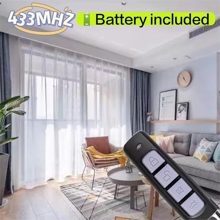 Jual Rusticor Hub 433MHZ 433.92mhz Remote Control Garage Gate Door Opener Remote Control ...