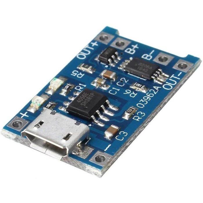 Jual Modul Cas Baterai 18650 Tp4056 Micro Usb 5V Proteksi - Jakarta ...