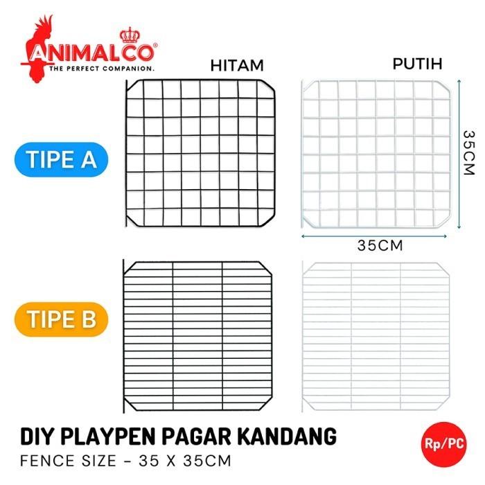 Jual PAGAR PANEL BESI DIY FENCE KANDANG DAN KONEKTOR ANJING KELINCI ...