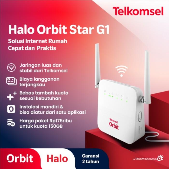 Jual HARGA DISC - Modem Orbit Telkomsel 150GB + Star G1 Modem WiFi 4G ...