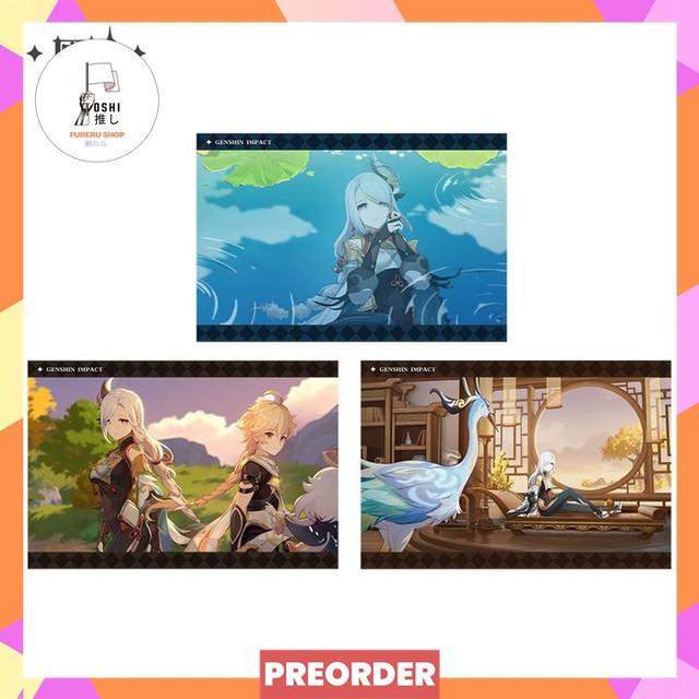 Jual Genshin Impact [Set of 3] Shenhe Character PV Series Photo Cards ...