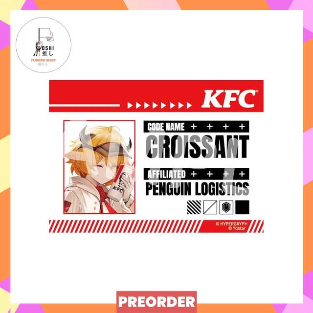 Jual Arknights Arknights x KFC Croissant Name Plate Acrylic Badge ...
