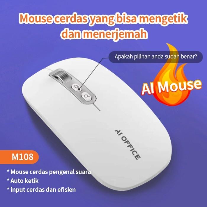 Jual TOP New Trend MICLINK Mouse AI Cerdas Pengenal Suara-M7 ...