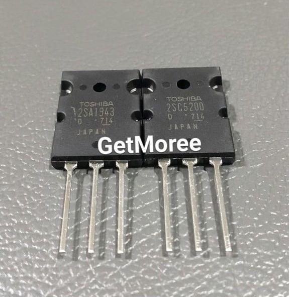 Jual JT-2024 TRANSISTOR 2SA1943 2SC5200 ORIGINAL SERI 7 1943 5200 ...