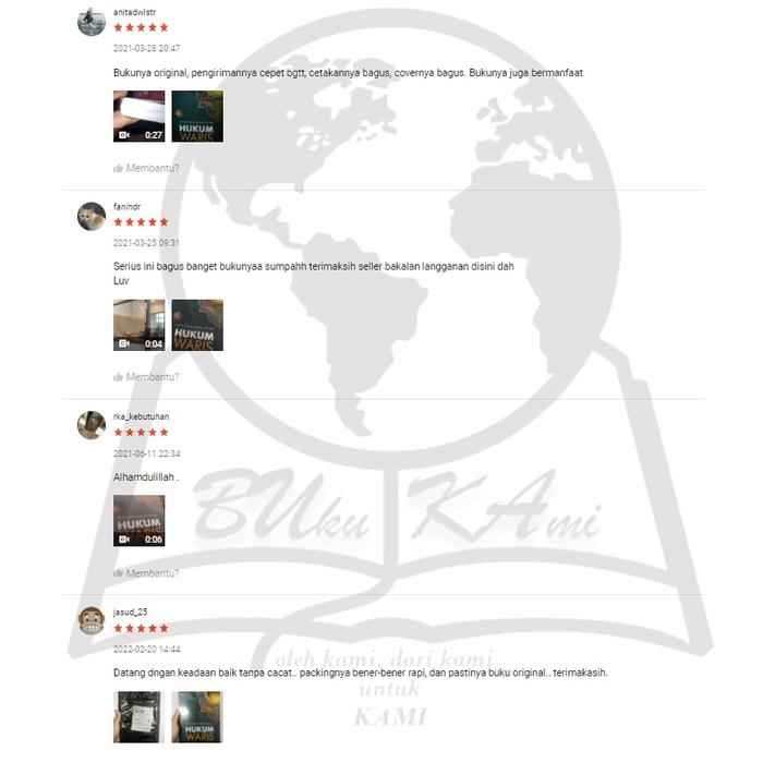 Jual HUKUM WARIS INDONESIA DALAM PERSPEKTIF ISLAM, ADAT, DAN BW EMAN SUPARMAN REFIKA [ORIGINAL ...