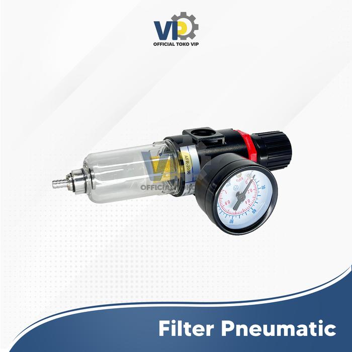 Jual AFR-2000 Air Filter Regulator / Air Filter Regulator Angin AFR 2000 With Gauge / Filter ...