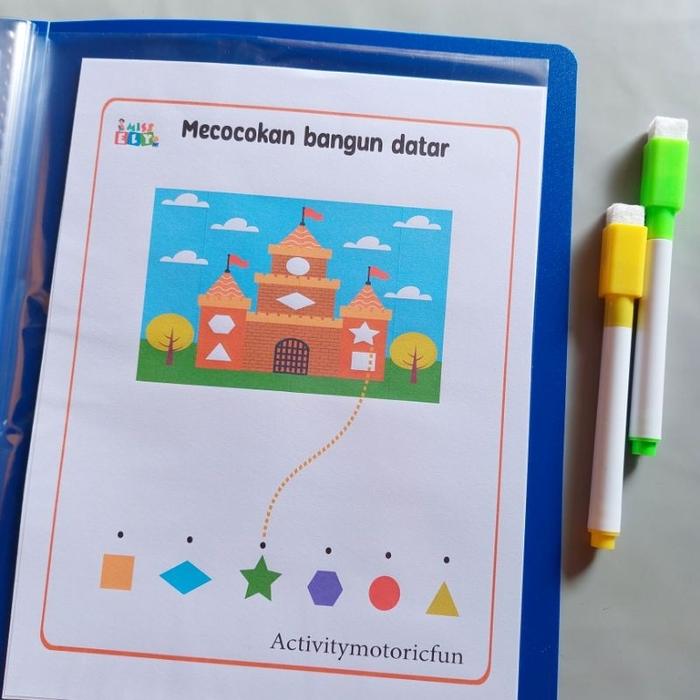Jual WORKSHEET BUKU AKTIFITAS PERTAMA ANAK PAUD - Kab. Bandung - HAZ ...