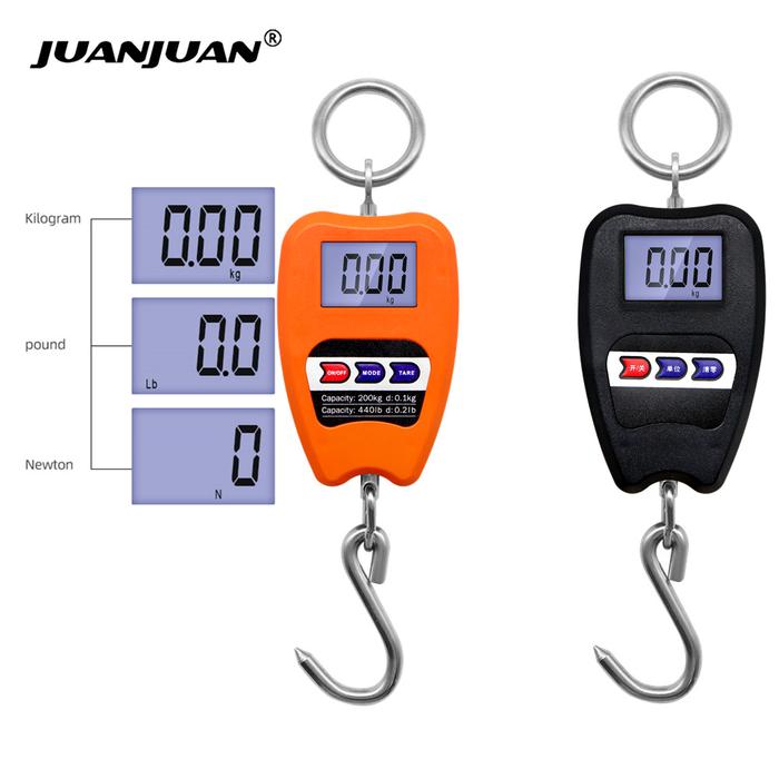 Jual 200kg/440lb Crane Scale Digital Industrial Hanging Scale Heavy ...
