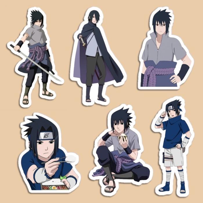 Jual Sticker Anime Naruto | Sticker Tumblr | Hinata Sakura Sasuke ...