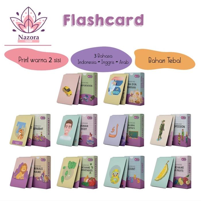 Jual MAINAN FLASH CARD FLASHCARD BELAJAR EDUKASI ANAK BAYI BALITA PAUD ...