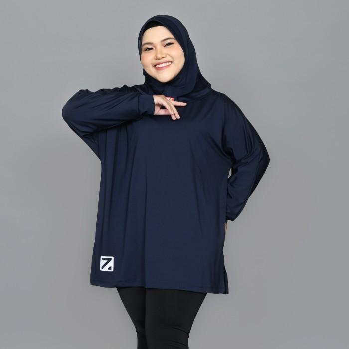 Promo Zeea Sport Inner Baju Panjang Farah Ternyaman Jumbo - navy, XXL ...