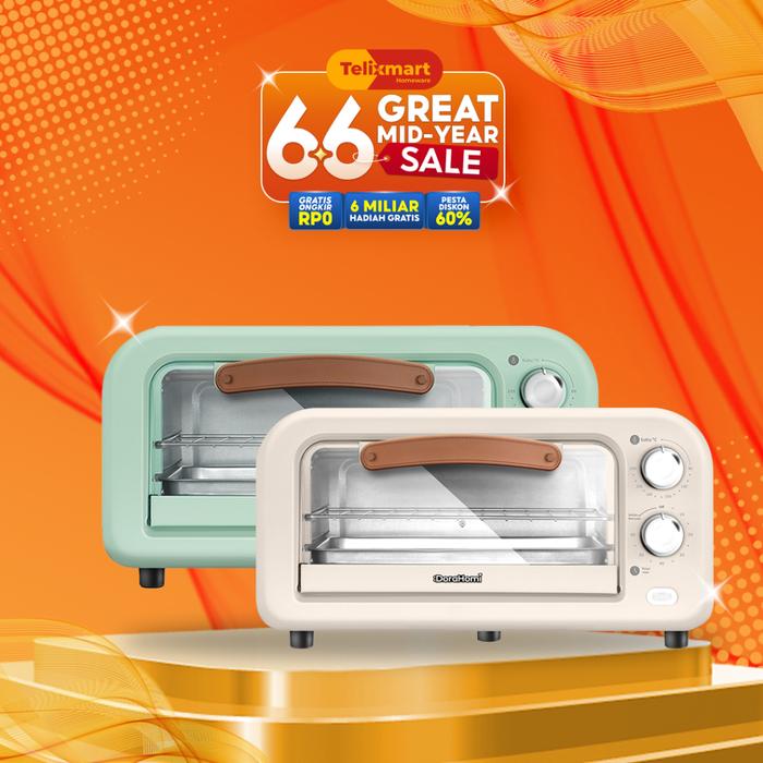 Jual eL- Oven listrik 12L Operasi rotasi Electric oven Kue multi-fungsi ...