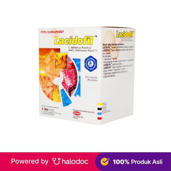 Jual Lacidofil Sachet 1 Gram - Vitamin Probiotik - Halodoc - Jakarta ...