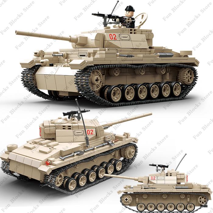 Jual WW2 Military German Panzer Panther Heavy Tank Panzerkampfwagen III ...