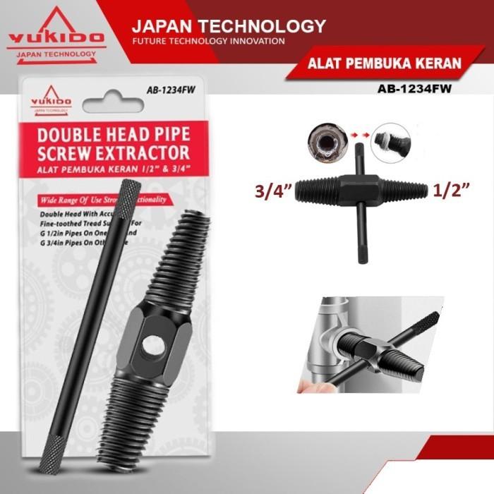 Jual Alat Pembuka kran Patah Dalam Pipa / Pipe Screw Extractor Tap PIPA ...