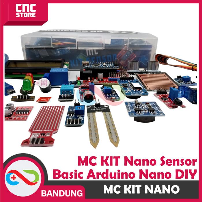 Jual KIT PEMBELAJARAN ARDUINO NANO SENSOR BASIC LENGKAP DENGAN PROGRAM ...
