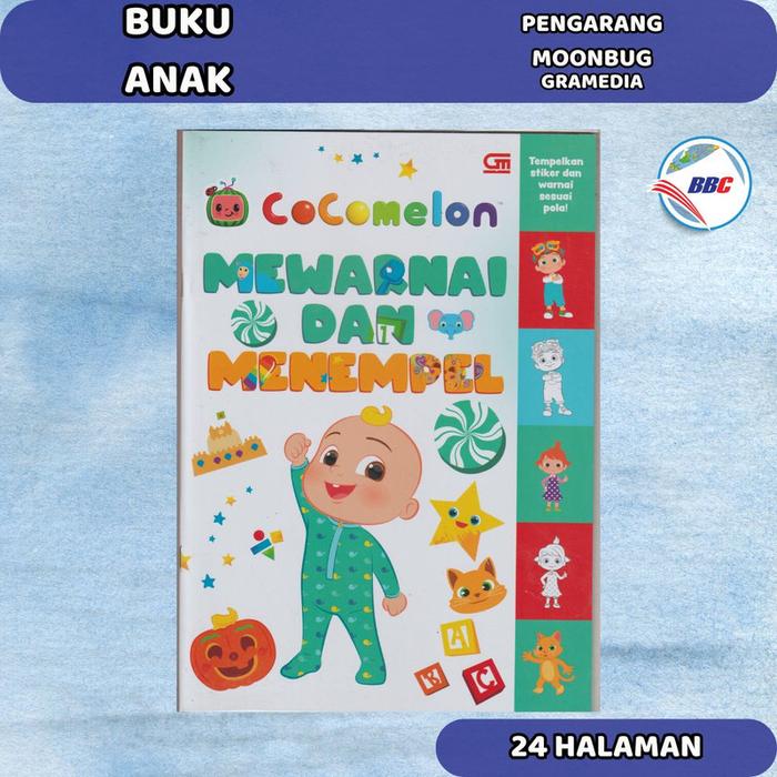 Jual BUKU COCOMELON : MEWARNAI DAN MENEMPEL - Kota Bandung - bbconline ...