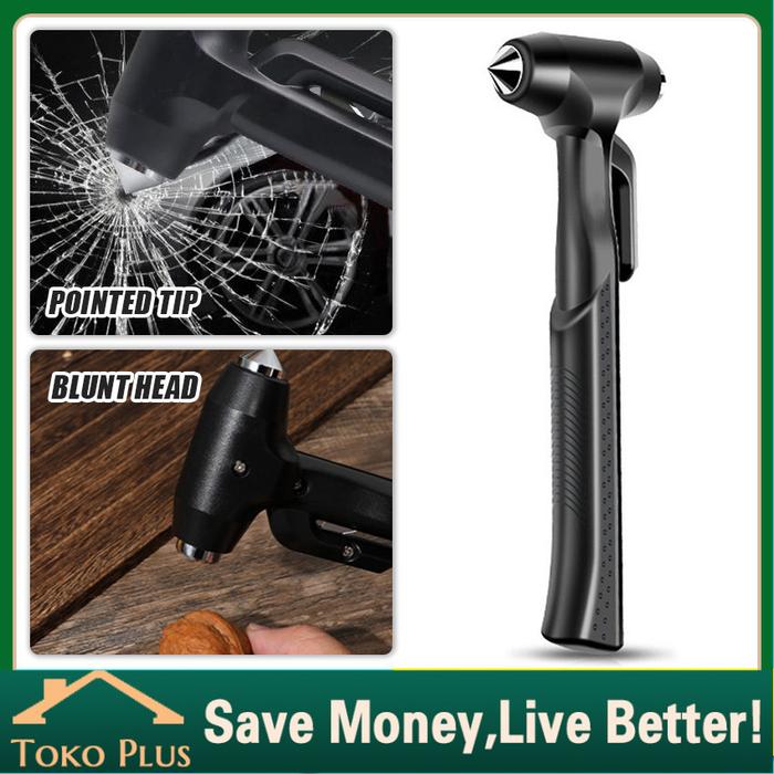 Jual 2in1 Pemecah Kaca Mobil Pemotong Sabuk Pengaman Mobil / Alat Bantu ...