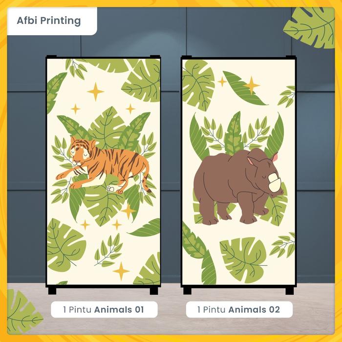 Jual Stiker Kulkas 1 Pintu / Sticker Mesin Pendingin 2 pintu Motif Cat ...