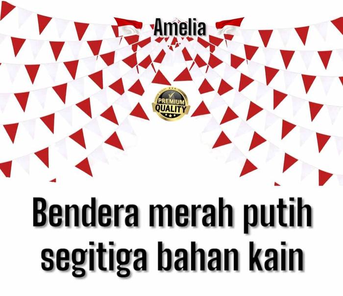 Jual bendera renteng segitiga panjang 5 meter - Kota Tangerang Selatan ...