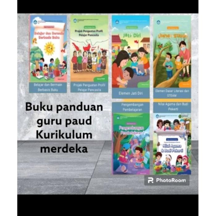 Jual buku panduan guru paud kurikulum merdeka ( 6buku ) - Kota Bandung - Coleks Shoop | Tokopedia