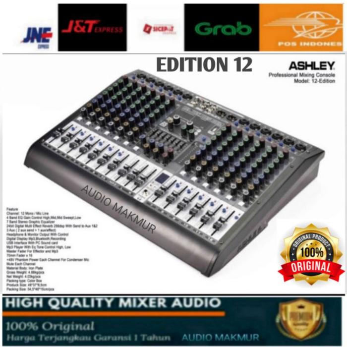 Jual Mixer Ashley Edition 12 Channel Original Ashley mixer 12 channel ...