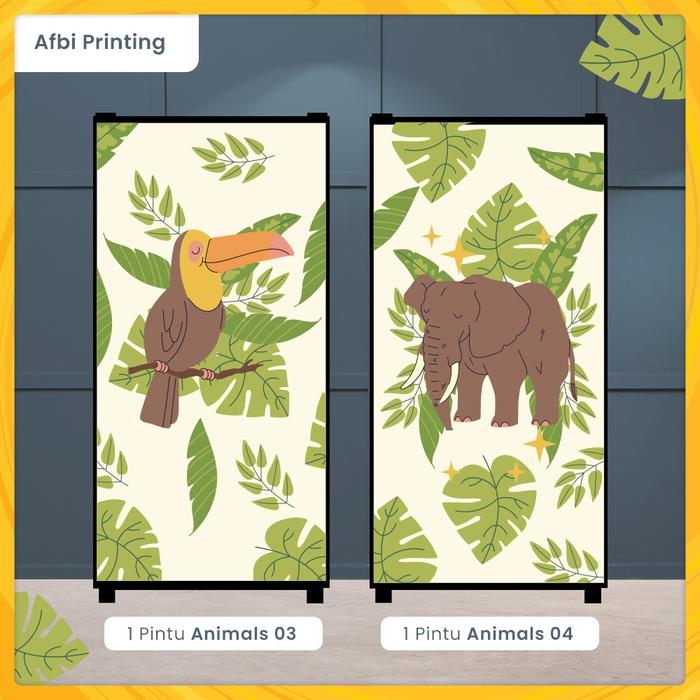 Jual Stiker Kulkas 1 Pintu / Sticker Mesin Pendingin 2 pintu Motif Cat ...