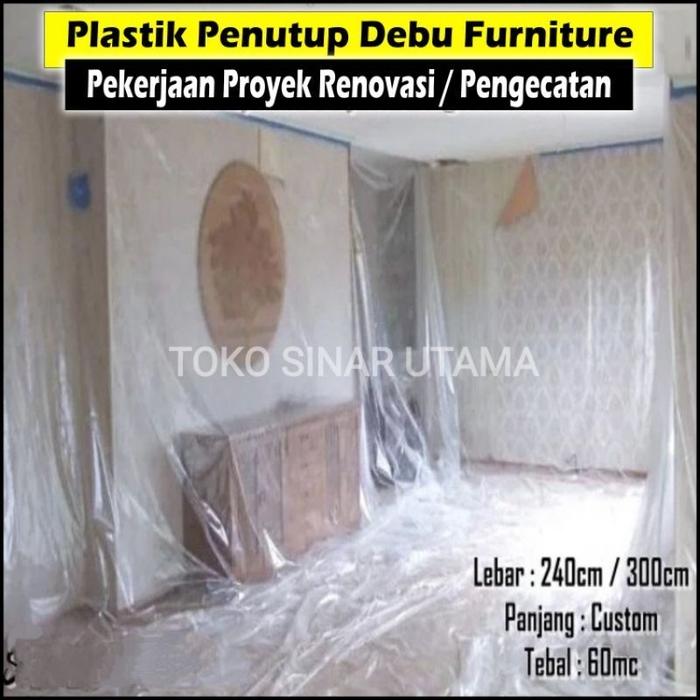 Jual Plastik Proyek Anti Debu Renovasi Penutup Lantai Cat Tembok Besi ...